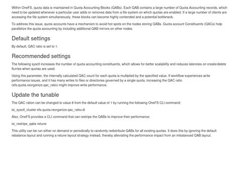 Quota Tuning Powerscale Best Practices For Semiconductor Eda Design Environments Dell