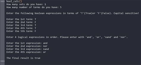 Boolean Calculator Devpost