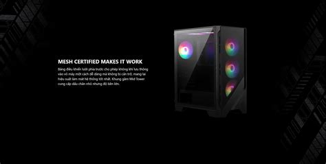 Case Msi Mag Forge A Airflow Atx Fan Rgb Pcbienhoa