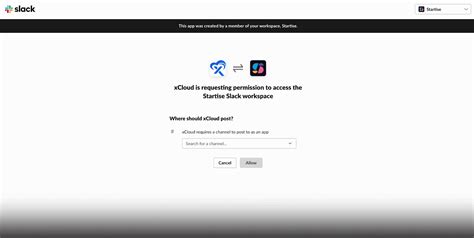 how to configure slack integration in xcloud hosting xcloud