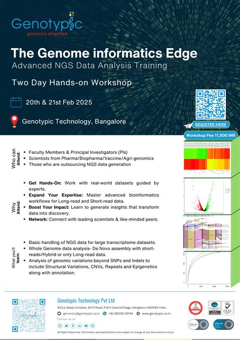 Genomeinformatics Ngsdataanalysis Bioinformatics Workshop Genotypic Technology