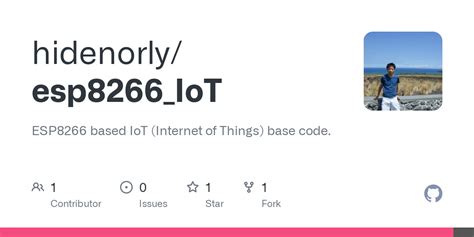 Github Hidenorlyesp8266iot Esp8266 Based Iot Internet Of Things Base Code