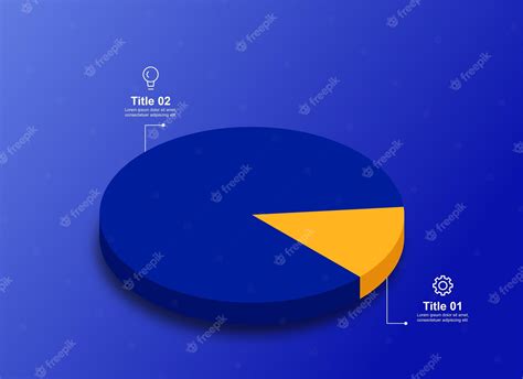 Premium Vector Pie Chart 3d Diagram Template
