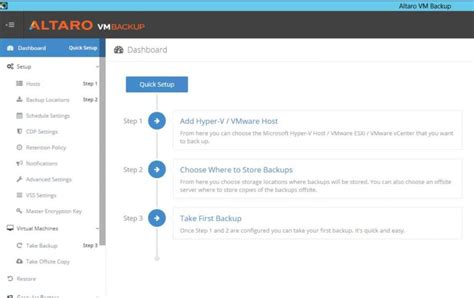 How To Configure Altaro VM Backup To Backup VMware Virtual Machines
