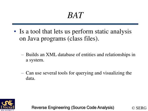 Ppt Source Code Analysis Using Bat Powerpoint Presentation Free Download Id 1714709