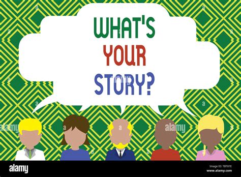 Writing Note Showing What S Your Story Question Business Concept For Asking Demonstrating About