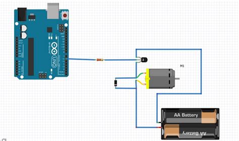 How To Control A DC Motor With An Arduino Uno Board And A Transistor HOME MAKERSGENERATION