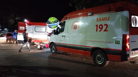 Strada Invade Preferencial E Causa Grave Acidente Com Moto Aplicativo