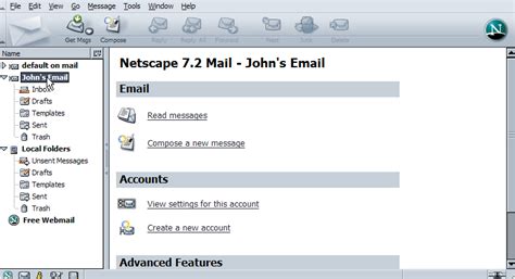 How To Configure An Email Account In Netscape Kualo Limited