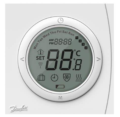 Danfoss Tp5001 Battery Powered Programmable Room Thermostat User Guide