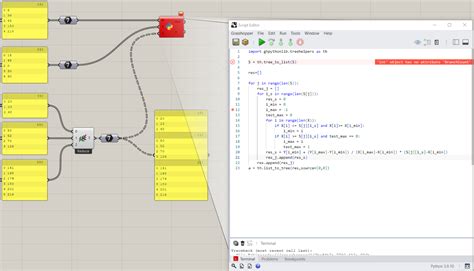 Grasshopper Interpolation Of Data In A Tree Through Python Grasshopper Mcneel Forum