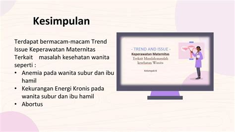[ppt] trend dan issue masalah kesehatan wanita kel 8 pptx