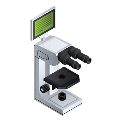 Premium Vector Digital Lab Microscope Icon Isometric Of Digital Lab Premium Vector Digital Lab Microscope Icon Isometric Of Digital Lab