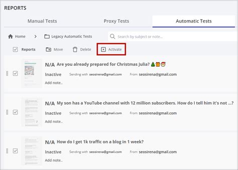 How To Migrate Data From The Legacy Version To The V20 Help Glockapps