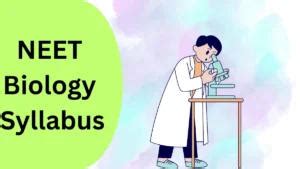 NEET Chemistry Syllabus 2026 Important Chapters Weightage Download PDF