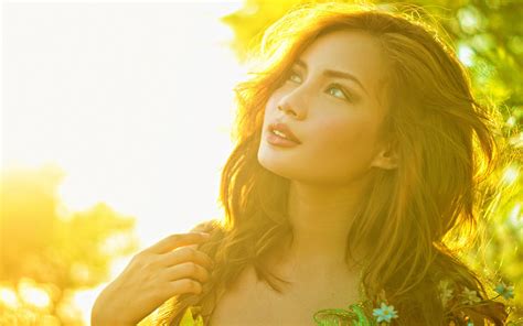 Women Asian Face Portrait Sunlight 2560x1600 Wallpaper Wallhavencc