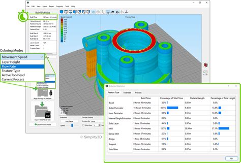 simplify3d all in one 3d printing and slicing software version 5 0