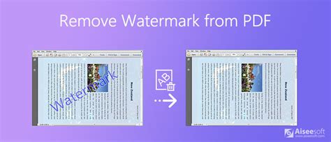 Remove Watermark From PDF Free Online And Professional