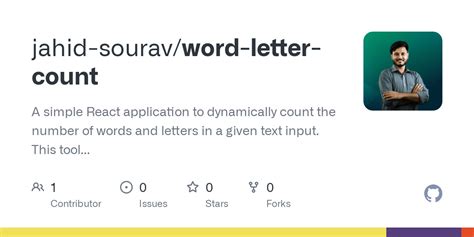 Github Jahid Souravword Letter Count A Simple React Application To