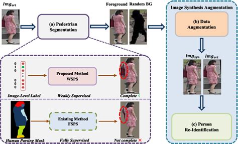 Figure 1 From Weakly Supervised Pedestrian Segmentation For Person Re Identification Semantic