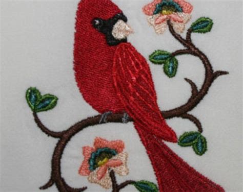 Peacock Towel Embroidered Towel Peacock Hand Towel Embroidered Bath