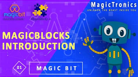 Magicbit Magicblocks Introduction Tutorial 1 Youtube