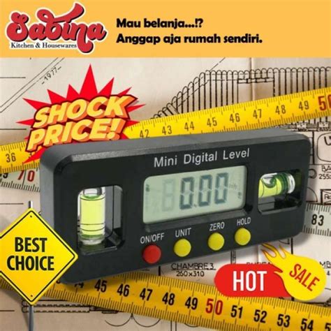 Promo Alat Ukur Kemiringan Sudut Digital Protractor Inclinometer Level Diskon 50 Di Seller