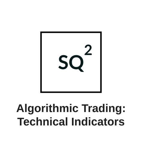 Algorithmic Trading Technical Indicators