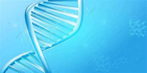 Partial Strand Of Dnas Double Helix In Light Blue Hue Photo Background And Picture For Free