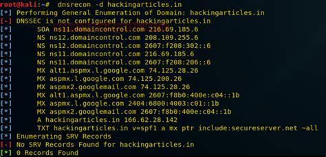 4 Ways To Dns Enumeration Hacking Articles
