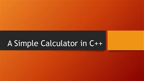 Basic Calculator Example In C Lecture 13 Urdu Hindi Tutorial
