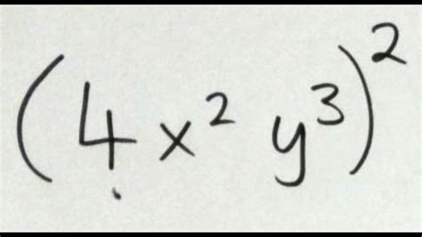 Exponents Simplify The Expression YouTube