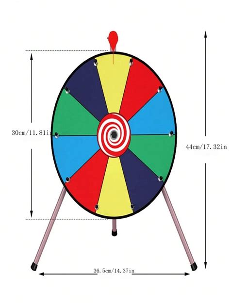Lucky Draw Game Prop Prize Wheel Erasable Stand Spin Wheel Shein Usa