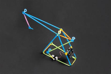 Build A Robotic Crane Microbit Strawbees Classroom Steam