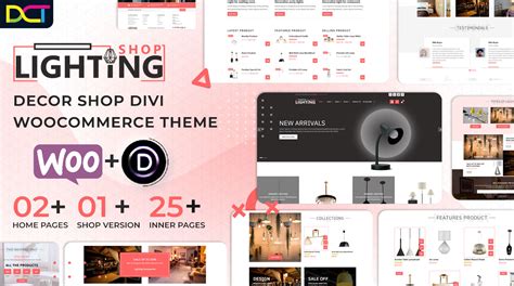 Lighting Shop Divi Woocommerce Theme Divi