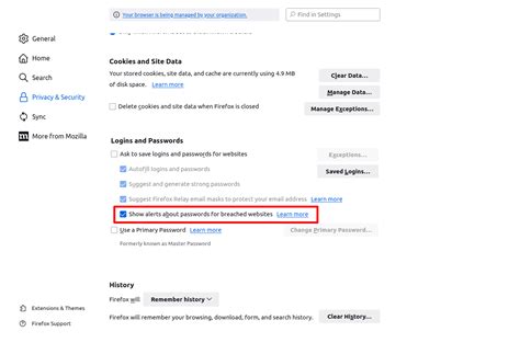How To Disable Firefox Password Manager Proton