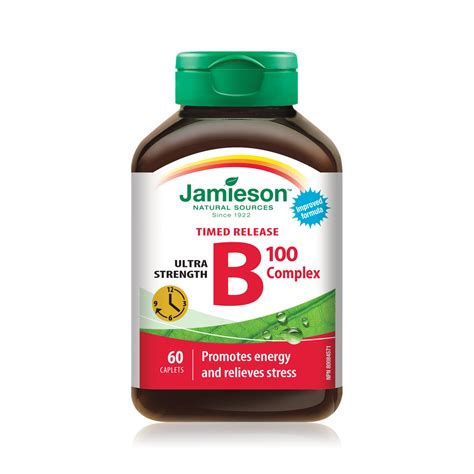 Jamieson Витамин в комплекс 100мг №60 Монгол Эм Импекс Концерн City Pharm