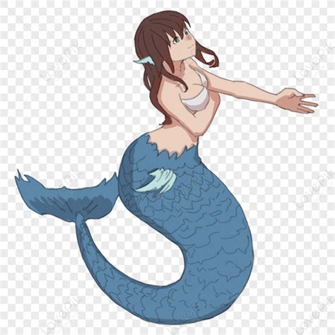 인어 Png 일러스트 무료 다운로드 Lovepik
