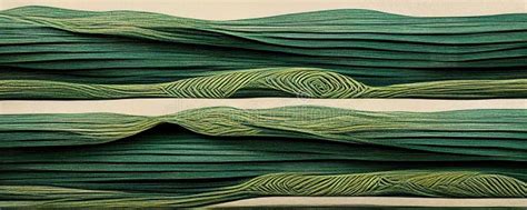 Green Intertwined Wavy Grunge Lines Ai Generated Stock Image Image Of Modern Texture 265519523
