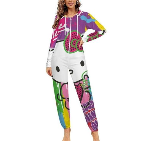 Hello Kitty Onesie Adults