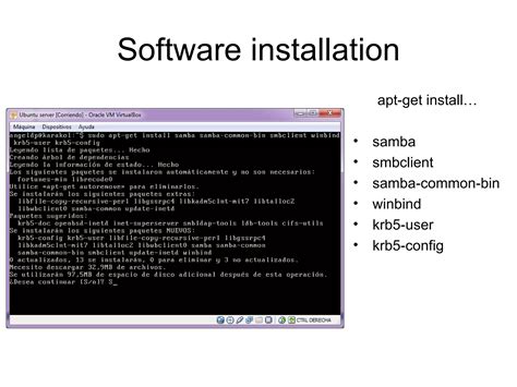 Joining An Ubuntu Machine To An Active Directory Ppt