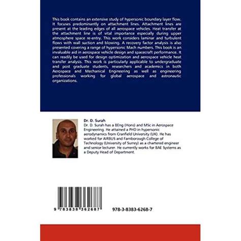 Investigation Of Attachment Line Boundary Layers In Hypersonic Flows Book Price In India Specs