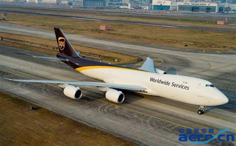 UPS航空快递巨头 深圳机场波音747 8F货机 世界最大民用货机cargo 航空翻译 飞行翻译 民航翻译 蓝天飞行翻译公司