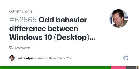 Odd Behavior Difference Between Windows 10 Desktop And Windows Server