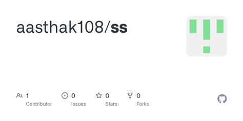 Github Aasthak108ss