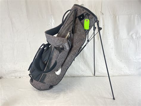 Used Nike Nike Sport Lite 5 Way Golf Stand Bag W Rain Hood Excellent Sidelineswap
