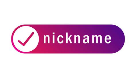 80 Nickname Icon Stock Illustrations Royalty Free Vector Graphics