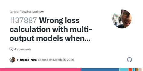 Wrong Loss Calculation With Multi Output Models When Using Modelfit