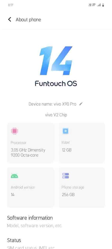 Funtouch OS 14 Based On Android 14 Launch On 7th October In India First Look Revealed The