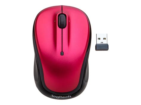 Logitech M325s Wireless Mouse 2 4 Ghz With Usb Receiver Brilliant Rose Overview Specs